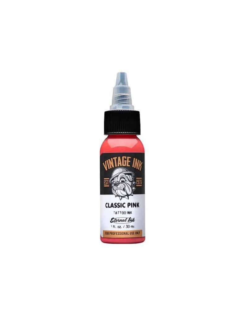 Classic Pink Vintage Eternal Ink - Millord Tatto Supplies - Material de ...